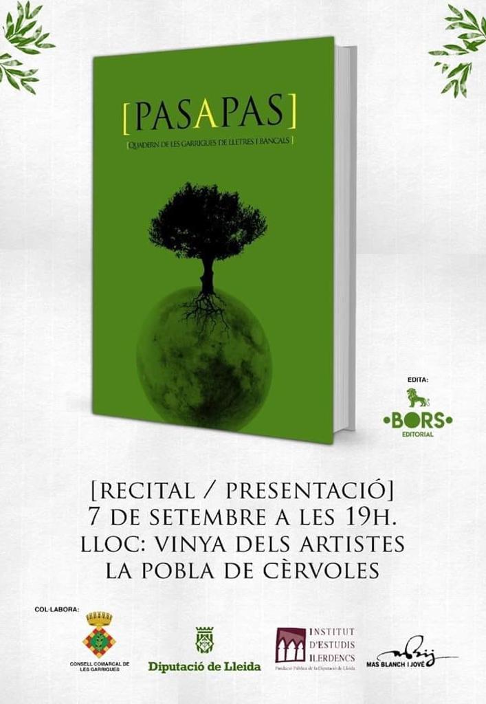 Pas a pas, el libro que narra e ilustra Les Garrigues se presenta en La ...